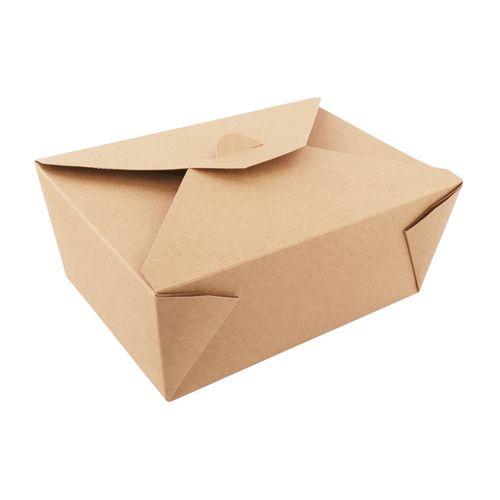 ROYAL FTB4N #4 KRAFT FOLDED TAKE OUT BOX