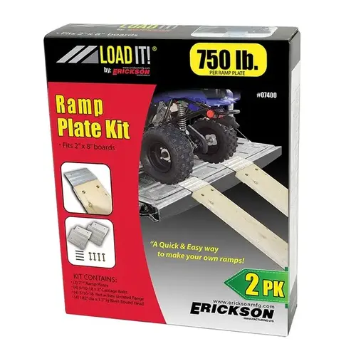 Gorilla 07400 ALUMINUM RAMP PLATES ONLY, 750 LBS Buy Now