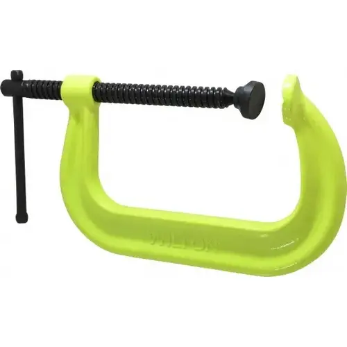 WILTON 14303 400 SF Hi-Visibility Safety C-Clamps, Sliding Pin, 4 1/8 ...