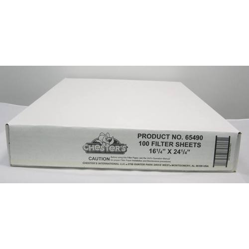 CHESTER'S 65490 FILTER PAPER 16.25X24.25 Buy Now