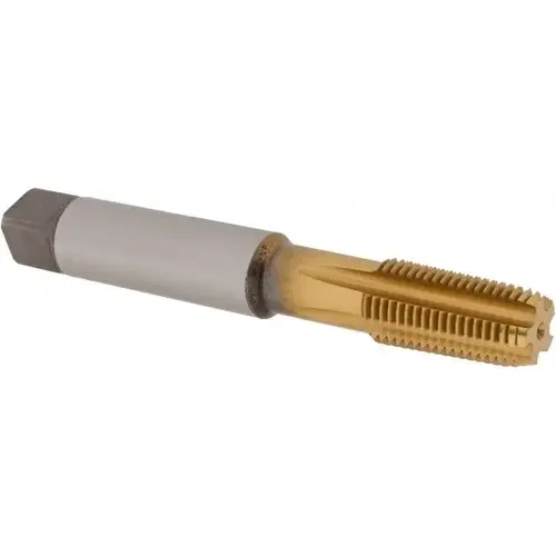 Emuge AW181400.5765 Standard Pipe Tap: 1/4-18, NPT, Modified Bottoming ...