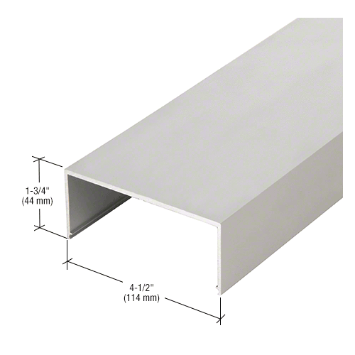 CRL-U.S. Aluminum ALUM-JC45712-VCP-1 Class I Clear Anodized Center Hung ...