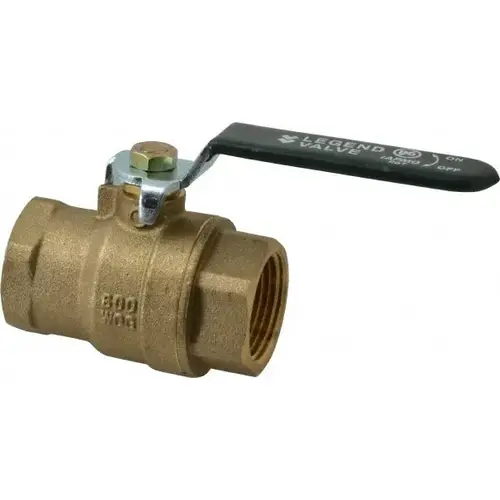 LEGEND VALVE 101-065NL Full Port Bi-Directional Manual Ball Valve: 1 ...