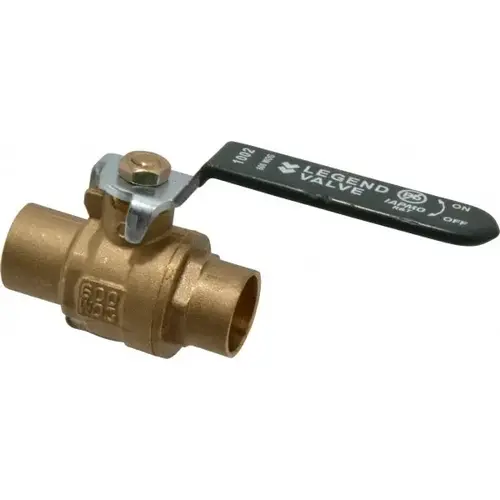 LEGEND VALVE 101-084NL Full Port Bi-Directional Manual Ball Valve: 3/4 ...