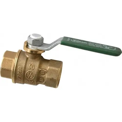 LEGEND VALVE 101-023NL Full Port Bi-Directional Manual Ball Valve: 1/2 ...
