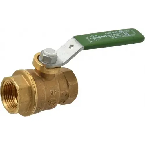 LEGEND VALVE 101-024NL Full Port Bi-Directional Manual Ball Valve: 3/4 ...