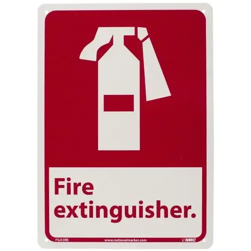 Accuform FGA3RB Fire Sign: "Fire Extinguisher" Buy Now