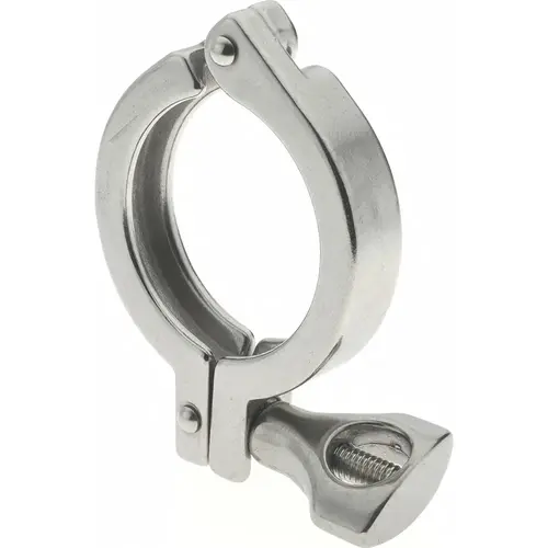 VNE 13MHHM2.0-H Sanitary Stainless Steel Pipe Clamp with Holed Wing Nut ...
