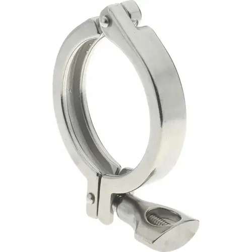 VNE 13MHHM2.5-H Sanitary Stainless Steel Pipe Clamp with Holed Wing Nut ...