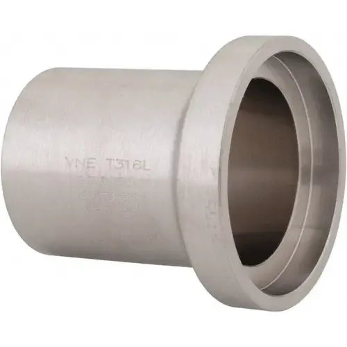 VNE E15WLI-6L1.5 Sanitary Stainless Steel Pipe Long Welding Ferrule: 1 ...