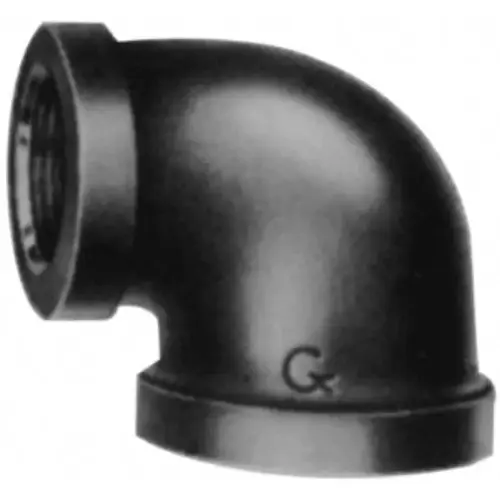 B&K Mueller 520-144HC Black 90 degree Reducing Elbow: 1 x 1/2 ...