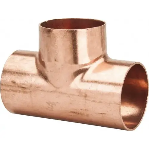 Mueller Industries W 40152 Wrot Copper Pipe Tee: 3" Fitting, C x C x C ...
