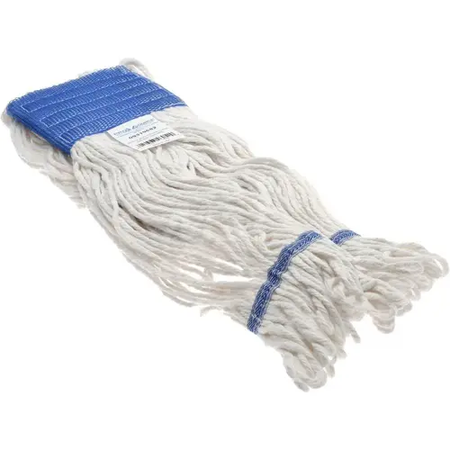 ProSource 09319682 Wet Mop Loop: Clamp Jaw, Medium, White Mop, Cotton ...