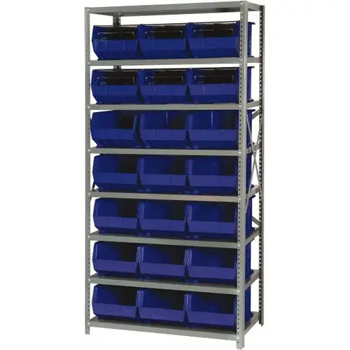 QUANTUM STORAGE SYSTEMS QSBU 255 BLUE Open Hopper Storage Unit Pick ...