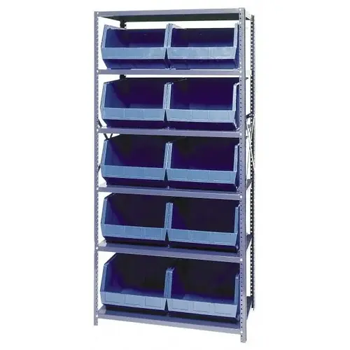 QUANTUM STORAGE SYSTEMS QSBU-270BL Open Hopper Storage Unit Pick Rack ...