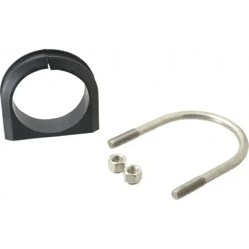 ZSI UB3PA6 U-Bolt Clamp with Cushion: 3" Pipe, 316 Stainless Steel Buy Now