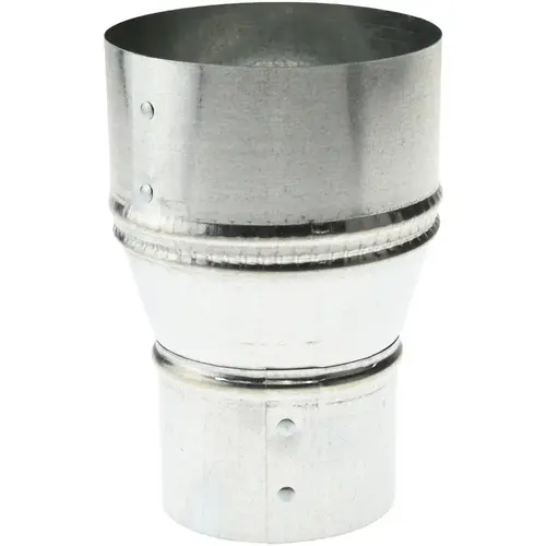 Value Collection 43104030 4" ID, 3" Reduced ID, Galvanized Duct Tapered ...