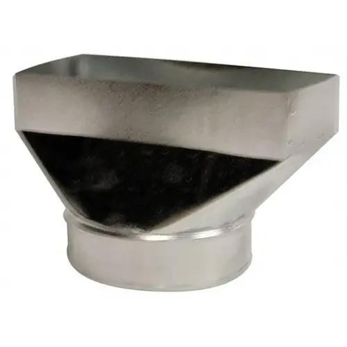 Value Collection 77241260 6" ID, Galvanized Duct Straight Register ...