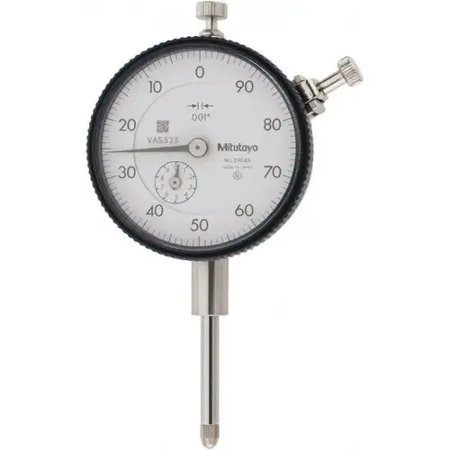 MITUTOYO 2904A Dial Drop Indicator: 1" Range, 100-0 Dial Reading, 0.001 ...