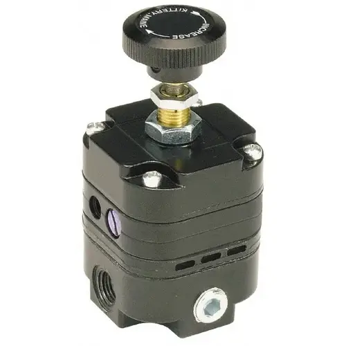 Parker R220-02C Compressed Air Regulator: 1/4" NPT, 150 Max psi ...