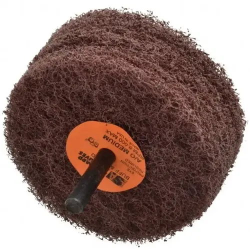 Standard Abrasives 7100095226-XCP10 Mounted Scrubber Buffing Wheel: 3 ...