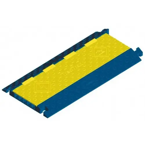 HUBBELL WIRING HBLTT545RB 5 Channel, T-Shaped, Drop Over Cable Ramp Buy Now