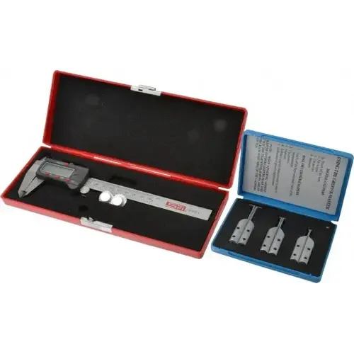 SPI 30-459-2 Caliper O-Ring Groove Gage: 3 Pc, Includes O-Ring Groove ...