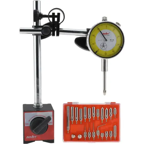 Value Collection SET Dial Indicator & Base Kit: 0-100 Dial Reading Buy Now