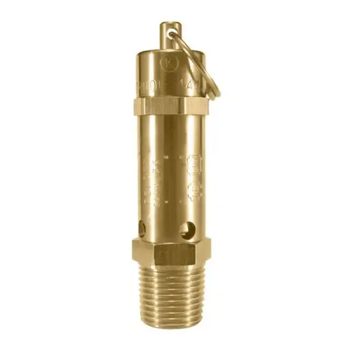 Kingston 112CSS-4-125 ASME Safety Relief Valve: 1/2" Inlet, 125 Max psi ...
