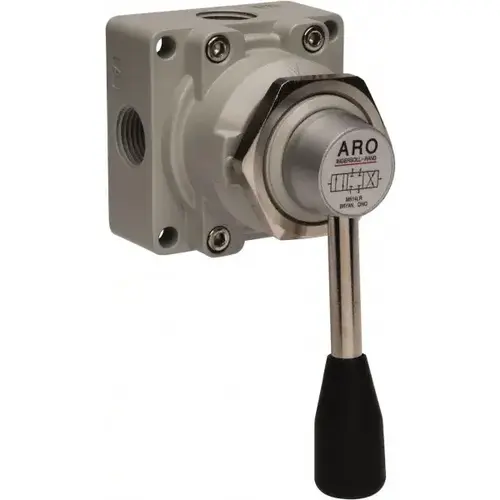 Ingersoll-Rand M514LR Manually Operated Valve: 0.5" NPT Outlet, Rotary Lever, Lever & Manual ...