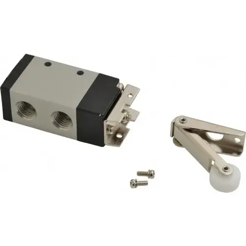 Ingersoll-Rand M252RS Manually Operated Valve: 0.25" NPT Outlet, Manual Mechanical, Roller Lever ...