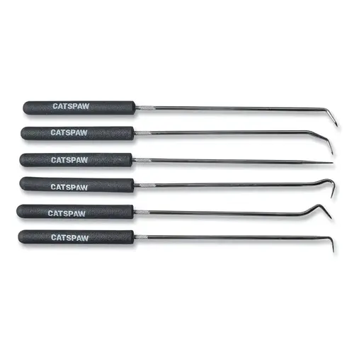 Mayhew 17991 CatsPaw Hook and Pick Set, 6-Pc, 45 degree Angle, 90 ...