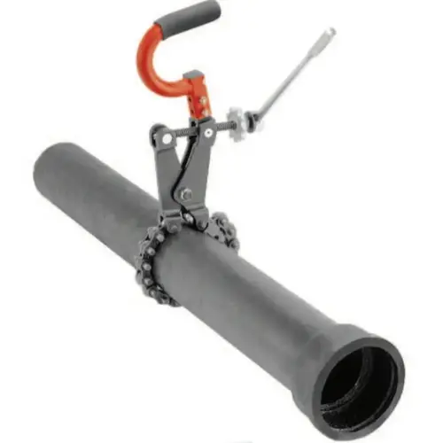 RIDGID 69982 Soil Pipe Cutter, 1-1/2 in to 6 in Pipe Cap, For Soil/Clay ...