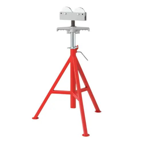 RIDGID 56672 Roller Head Pipe Stand, Model RJ-99, Roller Head High, 32 ...