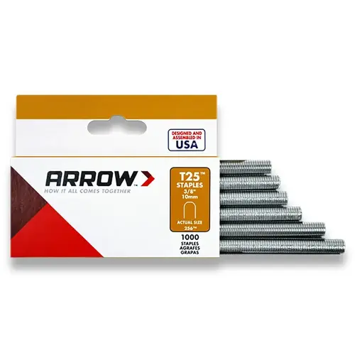 Arrow Fasteners 256M T25 Type Staples, 3/8 in Buy Now