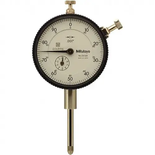 MITUTOYO 2416AB Dial Drop Indicator: 1" Range, 1-100 Dial Reading, 0.001" Graduation Buy Now