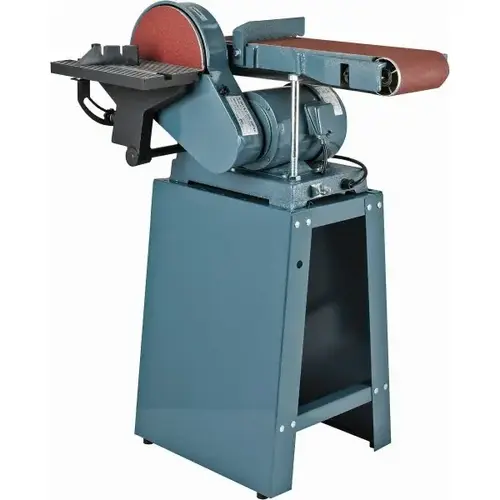 ENCO MANUFACTURING CORP AS-609 48" x 6" Combination Sanding Machine: 9 ...