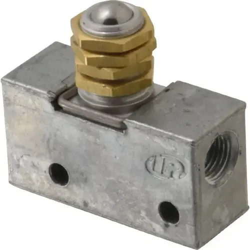 Ingersoll-Rand 213-C Mechanically Operated Valve: 3-Way, Ball Roller ...