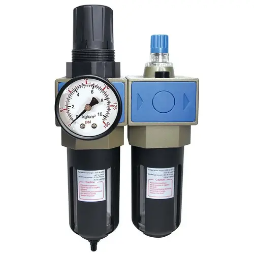 ProSource UFR/L-03ND FRL Combination Unit: 3/8 NPT, Intermediate with Pressure Gauge Buy Now
