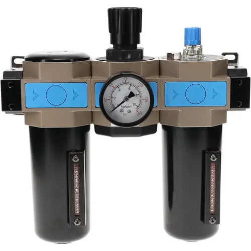 ProSource UFRL-06NAL FRL Combination Unit: 3/4 NPT, Heavy-Duty with Pressure Gauge Buy Now