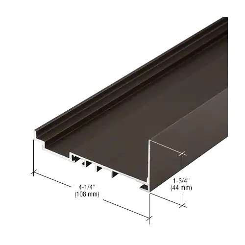 CRL-U.S. Aluminum AF40022 Bronze Black Anodized Subsill - 24'-2" Buy Now