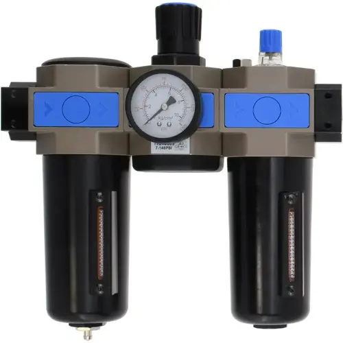 ProSource UFRL-08NAL FRL Combination Unit: 1 NPT, Heavy-Duty with ...