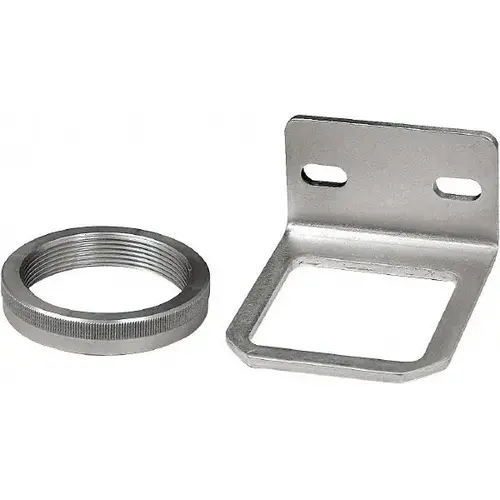 Parker P3YKA00MS FRL Mounting Bracket: Metal (Lock Ring), Use with ...