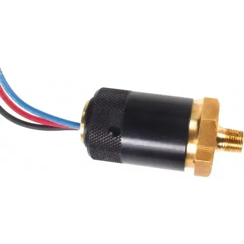 Parker PPS1-1C3-RWL FRL Pressure Switch: Brass, 1/4" Port, 250 Max psi ...