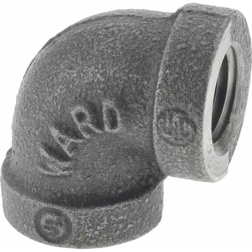 Value Collection B90 8-XCP5 Black 90 degree Elbow & Reducing Elbow: 1/4 ...