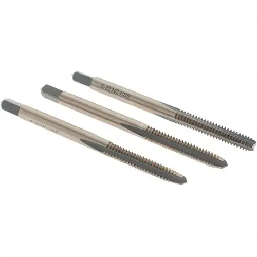 Import BDNA-20670 Tap Set: #6-32 UNC, 3 Flute, Bottoming Plug & Taper ...