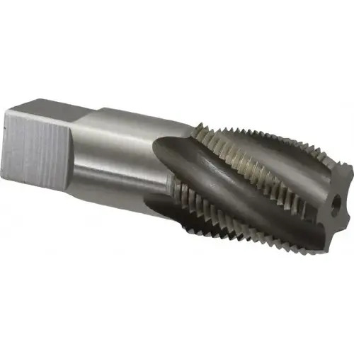 Hertel R835941-S 3/4-14 NPT, 15 degree Helix, 5 Flutes, Bright Finish ...