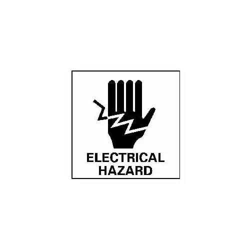 Accuform S62P Sign: Square, "Electrical Hazard" Buy Now