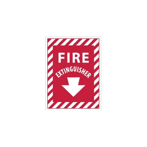 Accuform FXPSER Fire Extinguisher, Plastic Fire Sign Buy Now