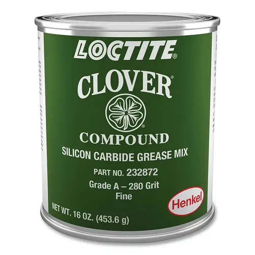 Loctite 232872 Clover Silicon Carbide Grease Mix, 1 lb, Can, 280 Grit ...